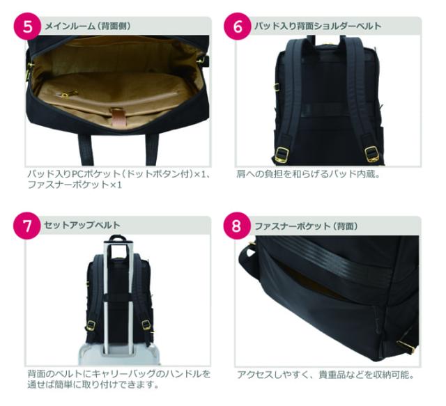 マンハッタンパッセージ リュックサック 13 キルト切替 #1301 1個の