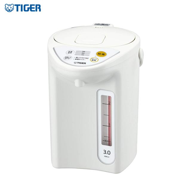 タイガー魔法瓶 マイコン電動ポット 電気ポット 3.0L 電動式 PDR-G301W ホワイト【送料無料】