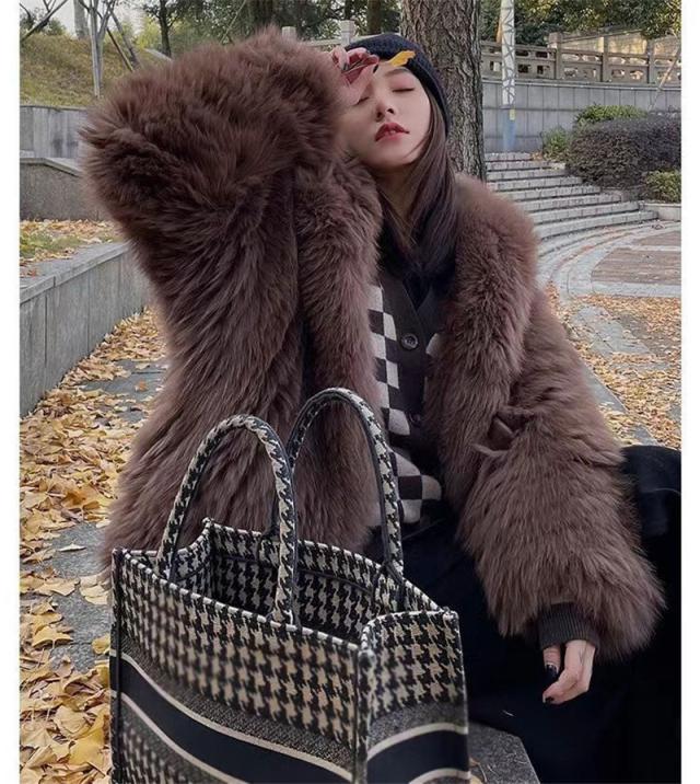 フェイクファーコート ファーコート レデイース 毛皮コート ジャケット