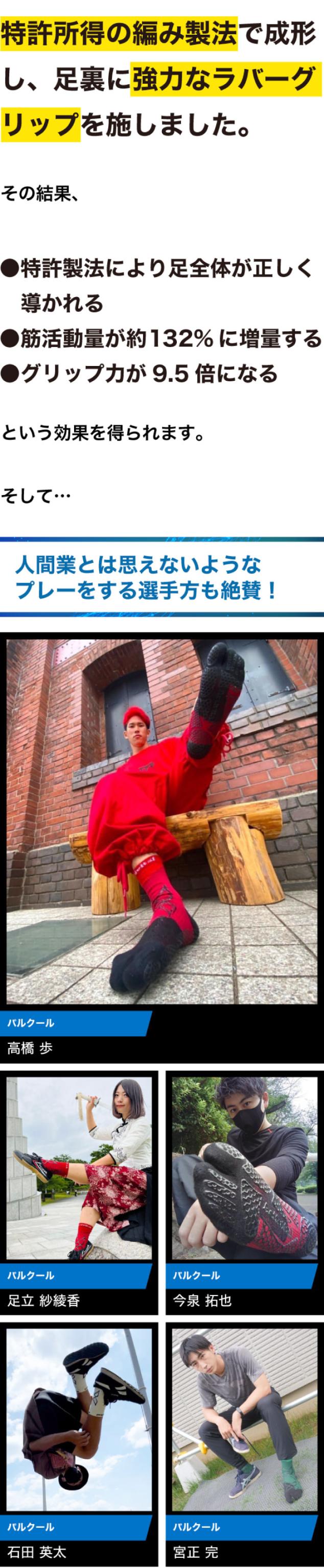 【メーカー直売】Activital XTREME / エクストリーム ウィンタースポーツ 足首 捻挫 予防 外反母趾 靴下 ソックス 滑り止め グリップ フットサル バレーボール バドミントン ...