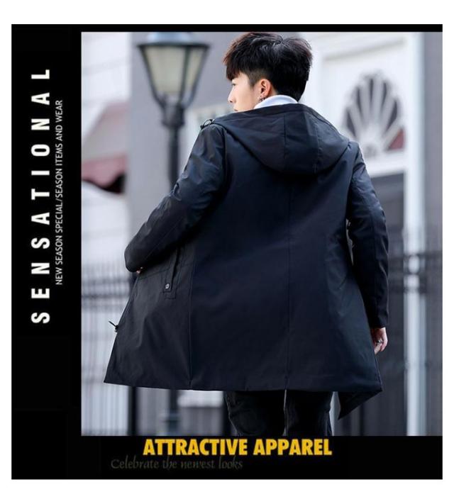 モッズコート トレンチコート メンズ ミリタリーコート フード付きア