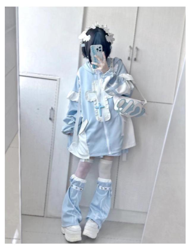 フリルジャケット ブルゾン ジャージ ハーフパンツ 3点セット レッグ