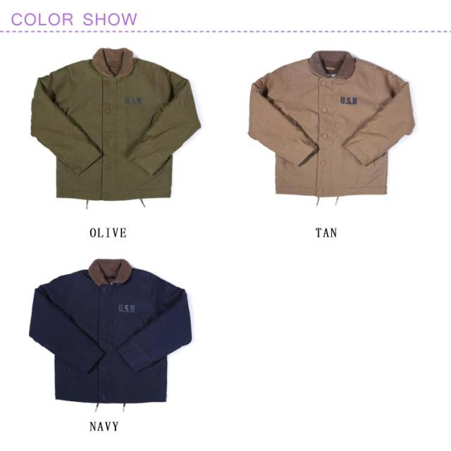 JACKET N-1デッキジャケット 米軍タイプ 全3色 ボア 裏ボア カシミヤ