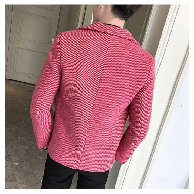 《送料無料》ジャケット スタンジャケット メンズ  アウラー カーディガン 冬服 厚手  暖かい 秋冬 無地 折襟 おしゃれ トレンド 通勤 パーティー 韓国スタイル 通勤