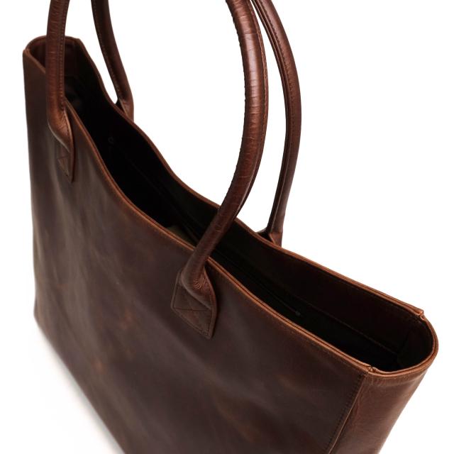 ○土屋鞄 TSUCHIYA-KABAN プルアップレザー 牛革 トートバッグ