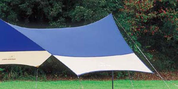 タープ オルディナ ヘキサタープセット 4ｍ×4.2ｍ キャリーバッグ付 UVカット 防水 （ キャプテンスタッグ テント CAPTAIN STAG アウトドア レジャー キャンプ用品 紫外線カット 六角形 ）