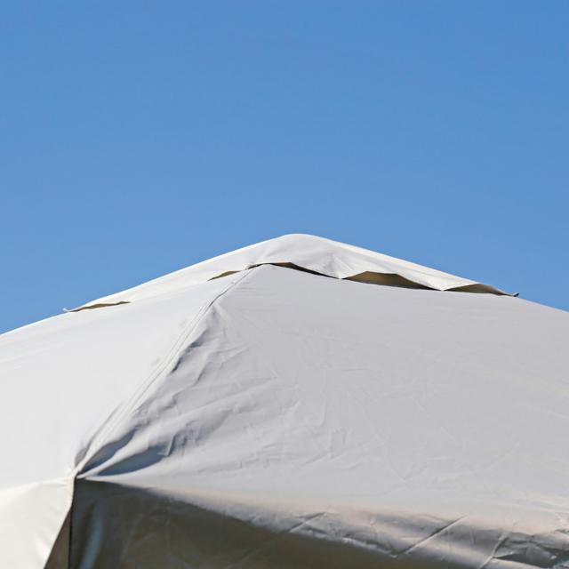 クイックシェード250UV-S キャスターバッグ付 キャプテンスタッグ （ CAPTAIN STAG シェード 2.5m 250cm タープ 日除け UVカット アウトドア キャンプ テント 日差し除け 組立簡単 正方形 バッグ付き アウトドアグッズ ）