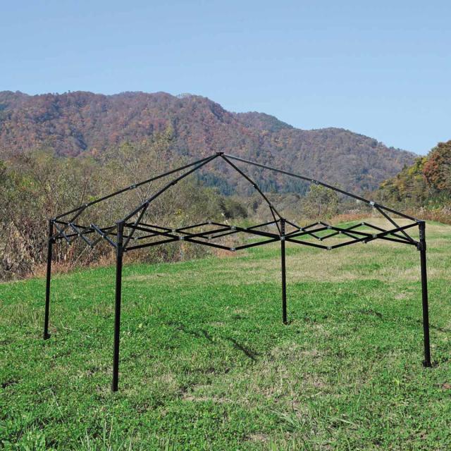 クイックシェード250UV-S キャスターバッグ付 キャプテンスタッグ （ CAPTAIN STAG シェード 2.5m 250cm タープ 日除け UVカット アウトドア キャンプ テント 日差し除け 組立簡単 正方形 バッグ付き アウトドアグッズ ）