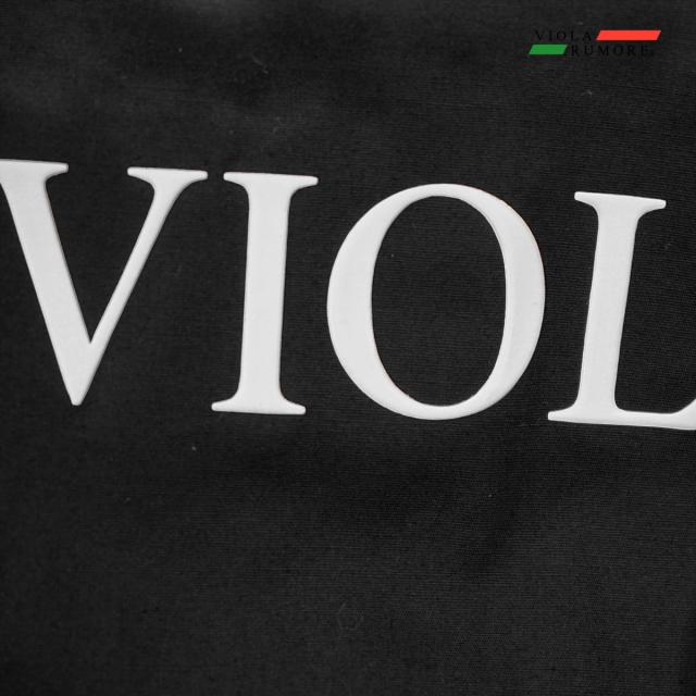 VIOLA rumore ヴィオラ ビオラ シャツ 襟プリント ホリゾンタルカラー