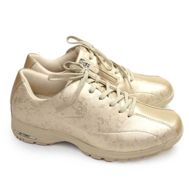 ヨネックス シューズ ウォーキング レディース L21N 撥水 ファスナー 婦人靴 3.5E 幅広 YONEX