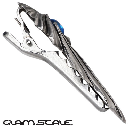 【21日までポイント5倍！】 グラムスケイル GLAM SCALE ネクタイピン シルバー メンズ ストーン ot GS- EC-001C 送料無料 GS-EC-001_2.jpg