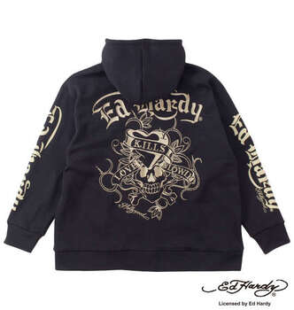 大きいサイズ SPONGEBOB ダンボールニットプリントフルジップパーカー